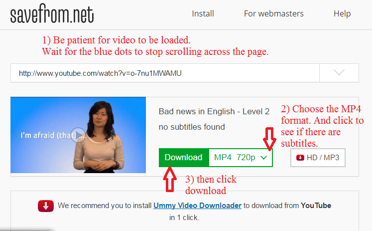 How to download the perfect ESL video on YouTube step-by-step ...
